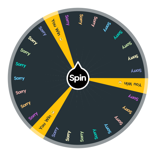 Sorry not Sorry | Spin the Wheel - Random Picker