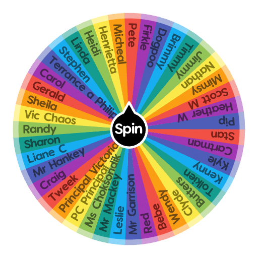 South Park | Spin The Wheel - Random Picker