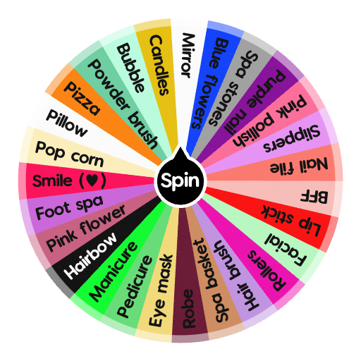 Spa Bingo (Pro create) | Spin the Wheel - Random Picker
