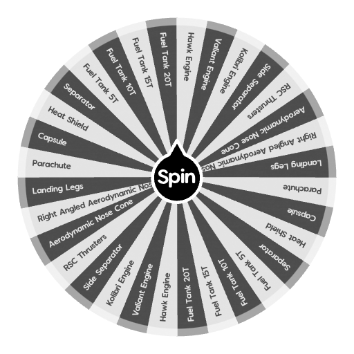 Spaceflight Simulator Random Build Maker | Spin the Wheel - Random Picker