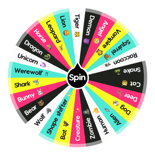 Species by Ez | Spin The Wheel App