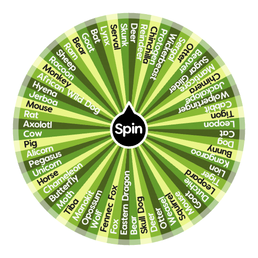 Species For Fursona Designs | Spin The Wheel - Random Picker