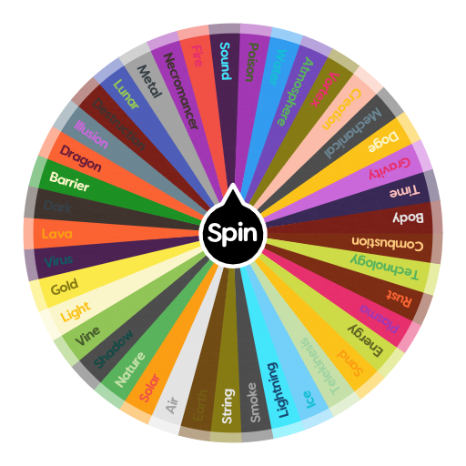 SPIN ELEMENT | Spin the Wheel - Random Picker