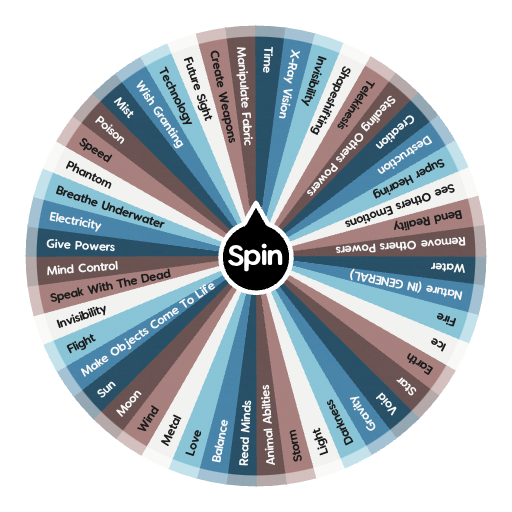Spin For A Random Power! | Spin the Wheel - Random Picker