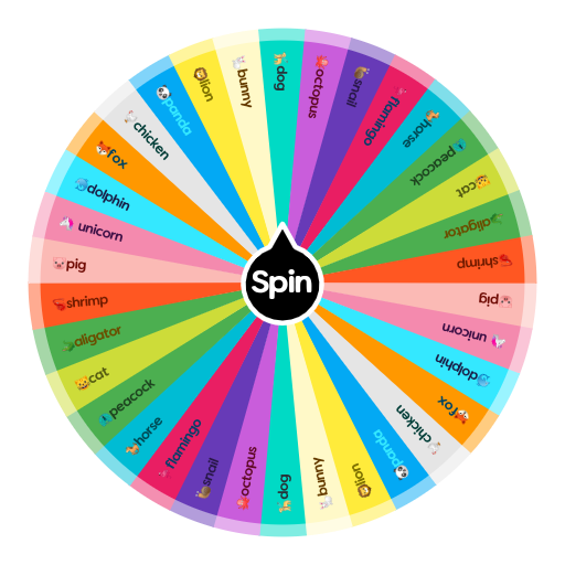 Spirit animal | Spin The Wheel App