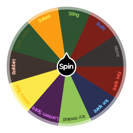 Spirit defenders spirits | Spin the Wheel - Random Picker