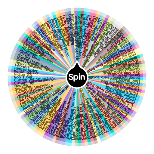 Splatoon 2 Weapon Challenge | Spin the Wheel - Random Picker