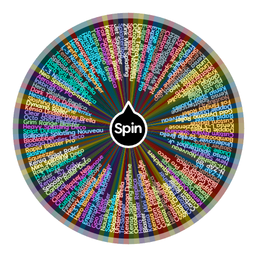 Splatoon 2 Weapon Picker | Spin the Wheel - Random Picker