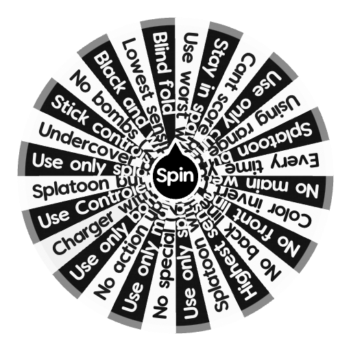 Splatoon wheel of misfortune | Spin the Wheel - Random Picker