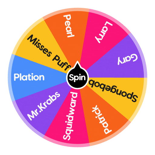 Spongebob Characters | Spin the Wheel - Random Picker