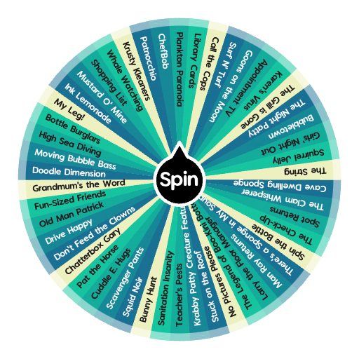 SpongeBob SquarePants Season 11 Episodes | Spin the Wheel - Random Picker