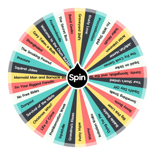 SpongeBob SquarePants Season 2 Episodes | Spin the Wheel - Random Picker