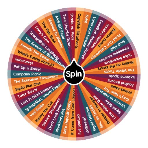 SpongeBob SquarePants Season 9 Episodes | Spin the Wheel - Random Picker
