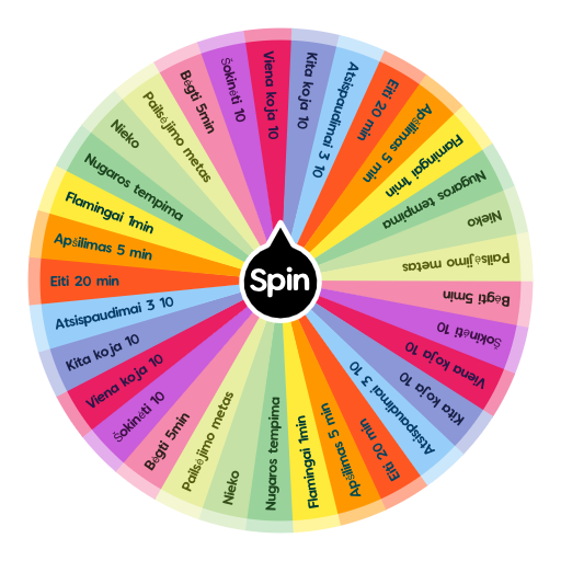 Sportas | Spin the Wheel - Random Picker