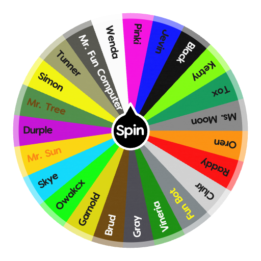 Sprunki | Spin the Wheel - Random Picker