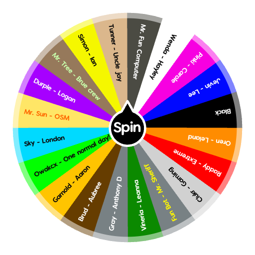 Sprunki but Oh Shiitake Mushrooms OC | Spin The Wheel - Random Picker