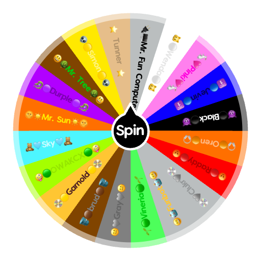 Sprunki wheel | Spin The Wheel - Random Picker
