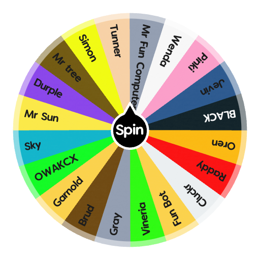 Sprunki | Spin the Wheel - Random Picker