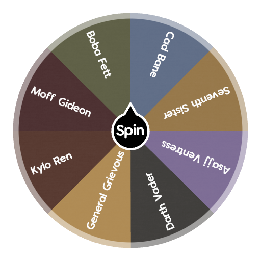 Star Wars Villainous - Base game & all expansions | Spin the Wheel ...