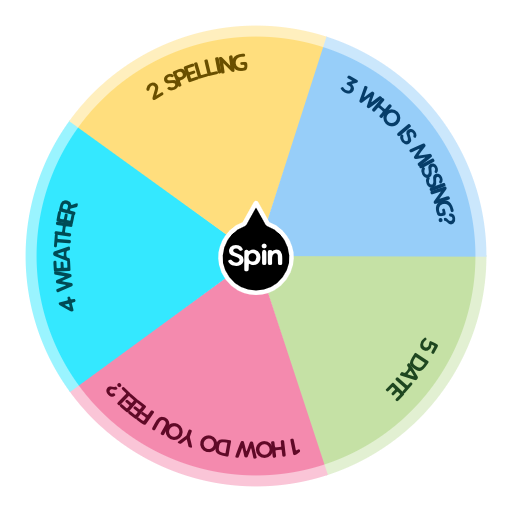 Starting the lesson routines! | Spin the Wheel - Random Picker