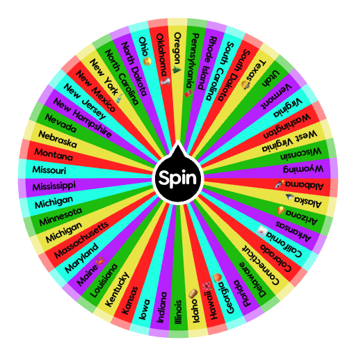 State Wheel | Spin The Wheel - Random Picker