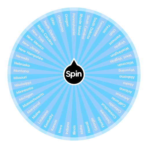 States | Spin the Wheel - Random Picker