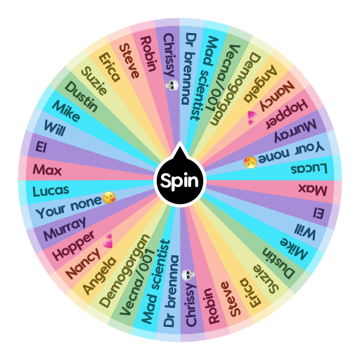 Stranger things 💕 | Spin the Wheel - Random Picker