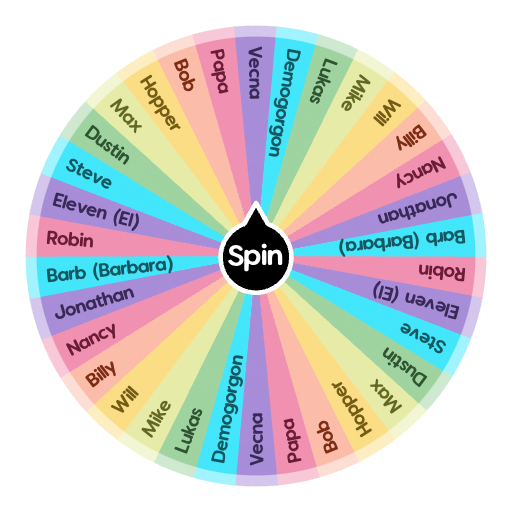 Stranger things | Spin the Wheel - Random Picker