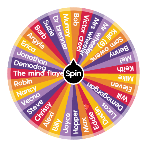 Stranger things | Spin the Wheel - Random Picker