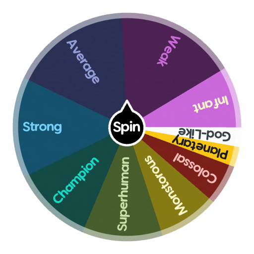 Strength | Spin the Wheel - Random Picker