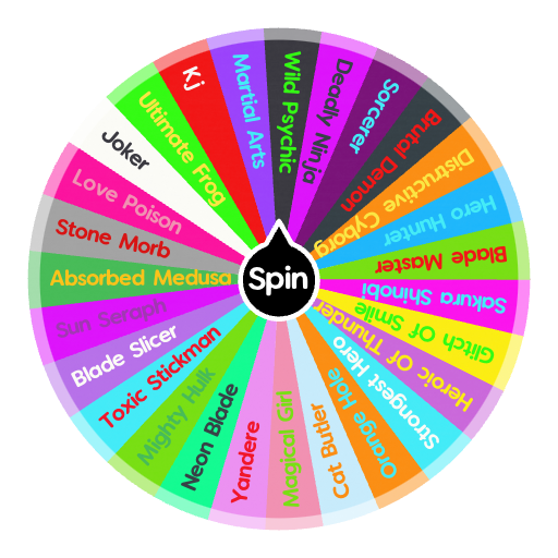 Strongest Battleground | Spin the Wheel - Random Picker