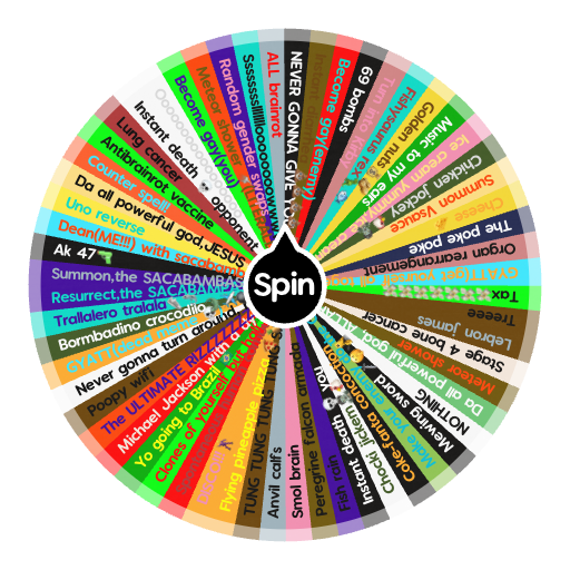 Stupid spells: wizard wars | Spin the Wheel - Random Picker