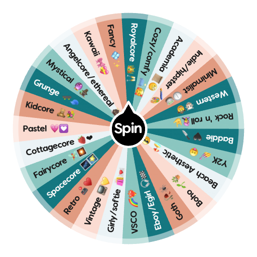 Styles | Spin the Wheel - Random Picker