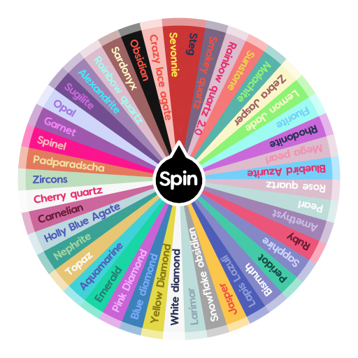 SU : gems (hybrids included) | Spin The Wheel App