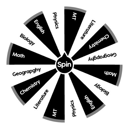 Subjects | Spin The Wheel - Random Picker