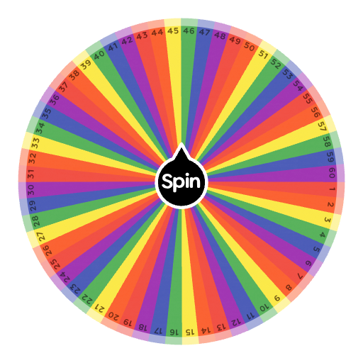 Super attack power wheel (1-60) | Spin The Wheel - Random Picker