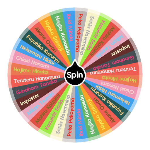 Super Danganronpa 2: Goodbye Despair | Spin the Wheel - Random Picker
