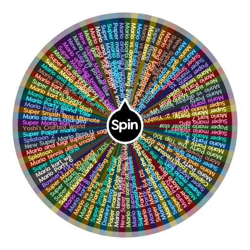 Super mario | Spin the Wheel - Random Picker
