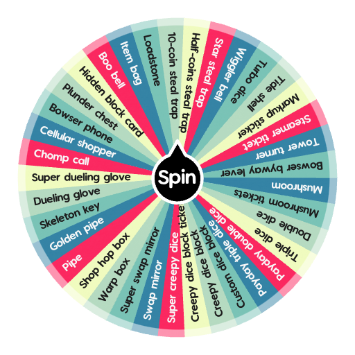 Super Mario Party Jamboree Items | Spin the Wheel - Random Picker