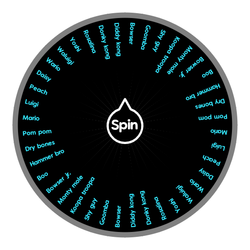 Super Mario party wheel | Spin the Wheel - Random Picker