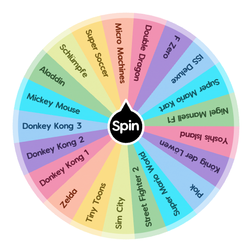 Super Nintendo | Spin the Wheel - Random Picker