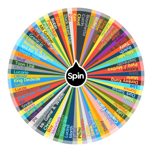Super Smash Bros Ultimate Character Picker | Spin the Wheel - Random Picker