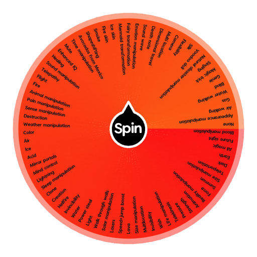 Superpower spin | Spin the Wheel - Random Picker