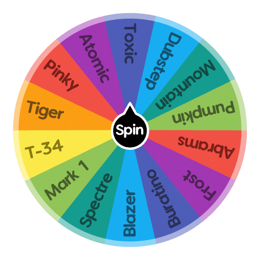 Tanques de tank stars | Spin the Wheel - Random Picker