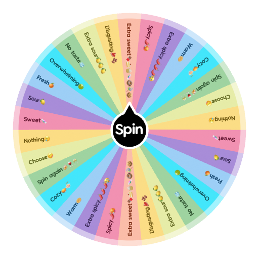 Tasty wheel | Spin the Wheel - Random Picker