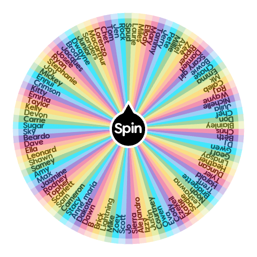 Total Drama Character Wheel | Spin the Wheel - Random Picker