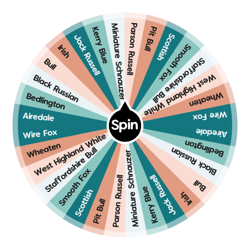 Terrier dogs | Spin the Wheel - Random Picker