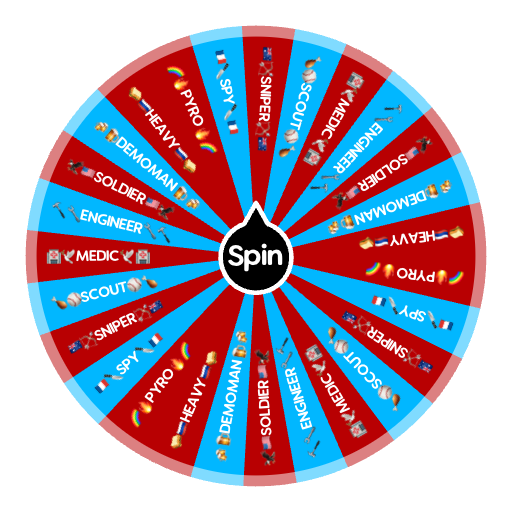 💙TF2 CLASSES | Spin the Wheel - Random Picker