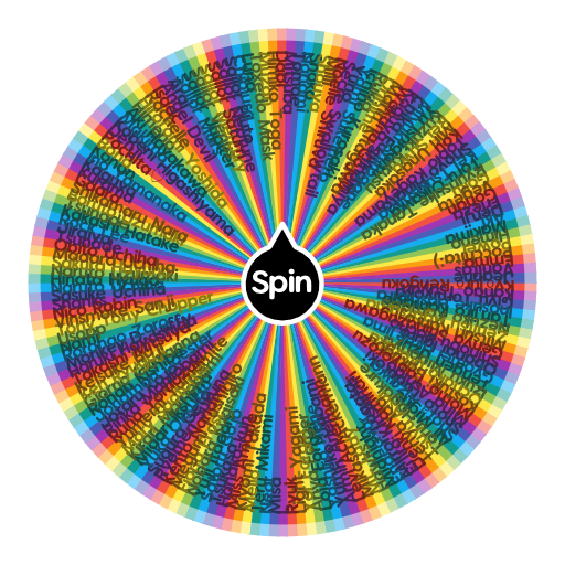 The Anime Main Characters Spin!! | Spin The Wheel App
