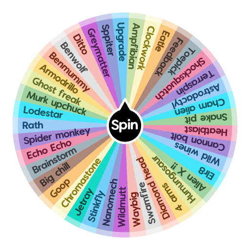 The Ben 10 wheel | Spin the Wheel - Random Picker